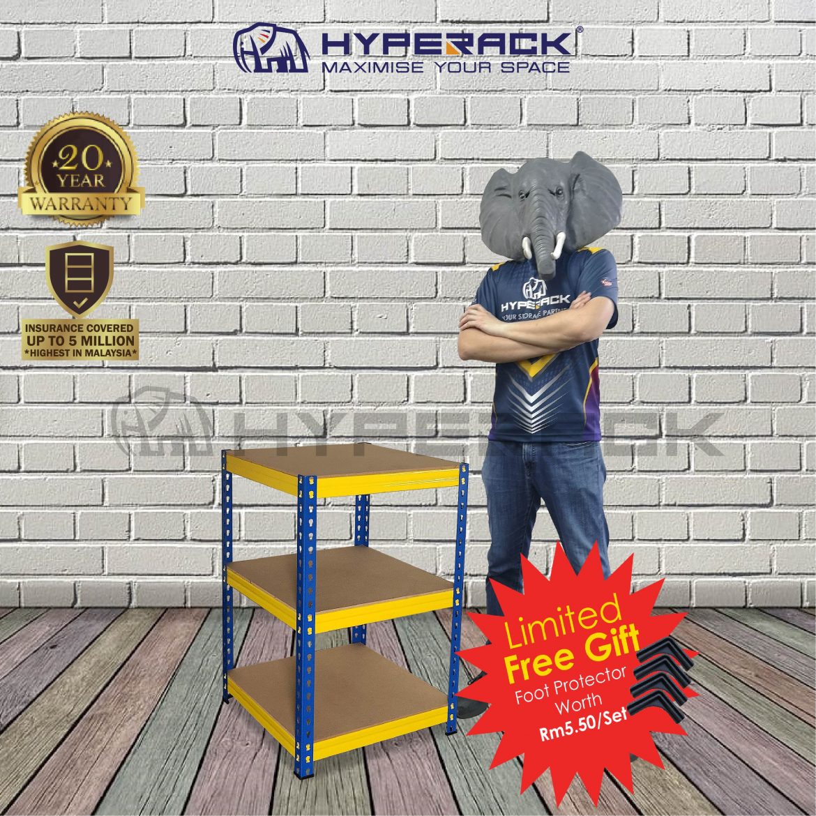 Products – Page 2 – Hyperack | Malaysia’s Boltless Rack Online Store