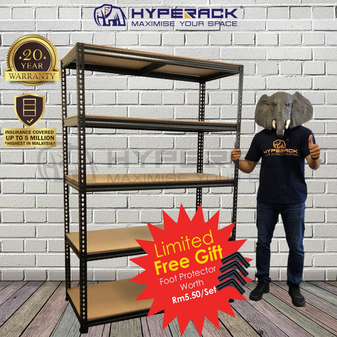 Econ Rack – Hyperack | Malaysia’s Boltless Rack Online Store