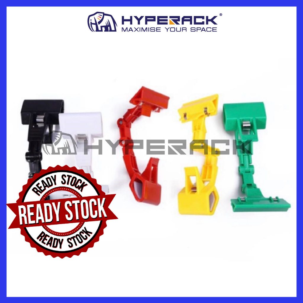 HYPERACK™️ Pop Sign Card Display Clip – Hyperack | Malaysia’s Boltless ...
