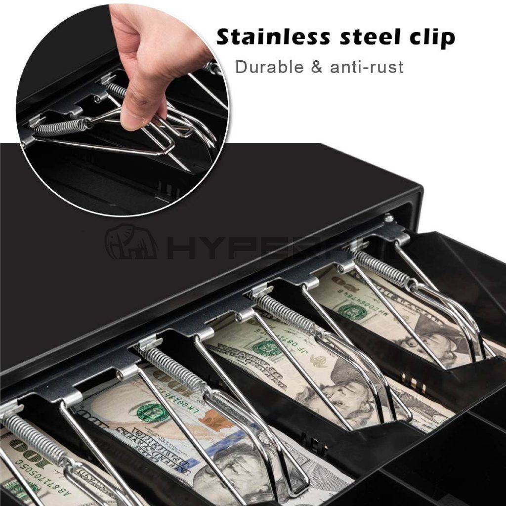 HYPERACK™️ Cash Drawer Cash Box Storage Tray Money Box Cashier Machine ...