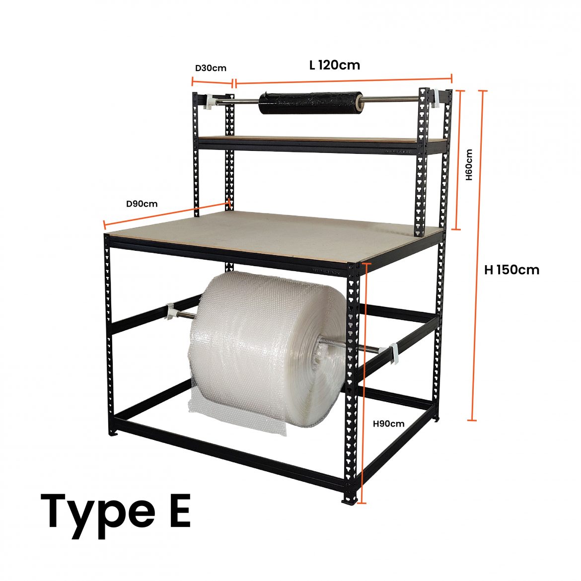 HYPERACK™️ Livin Rack Packing Table Type E – Standing – Hyperack ...
