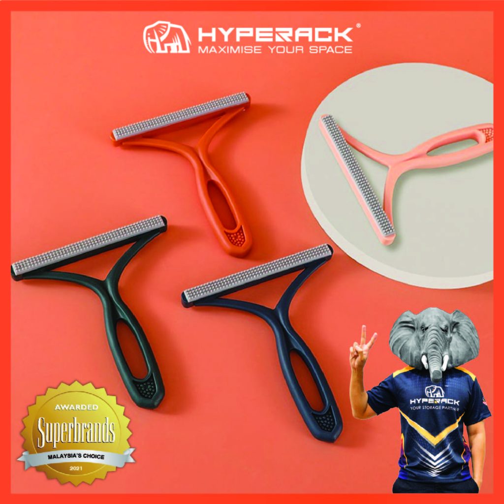HYPERACK ™️ (Mix Colours) Pet Hair Remover Fabric Shaver Silicone Brush ...