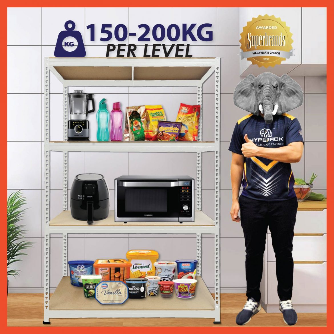 Livin Rack – Hyperack | Malaysia’s Boltless Rack Online Store