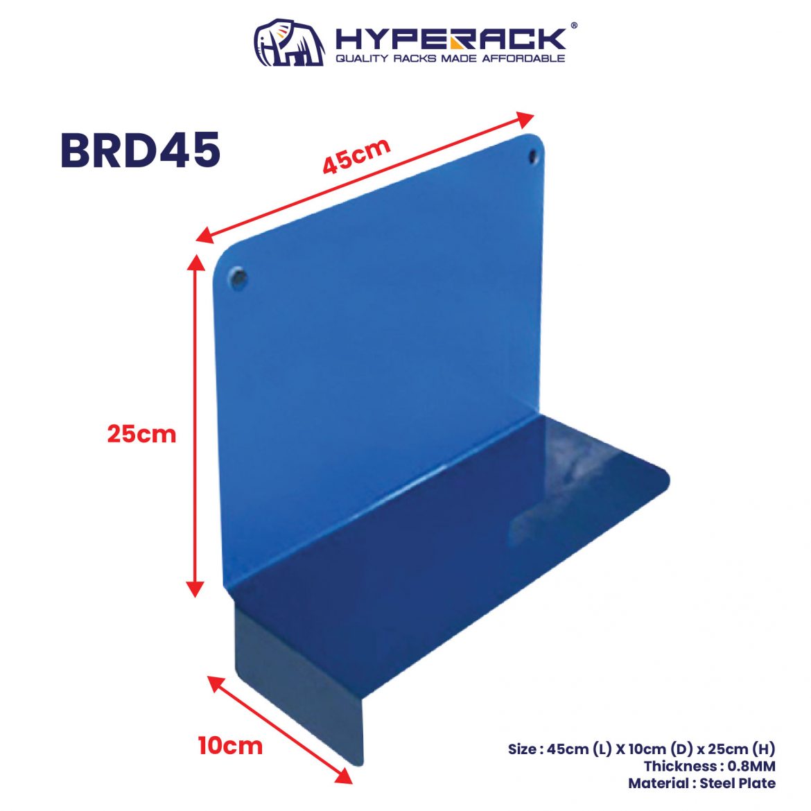 HYPERACK ™️ Rack Shelves Divider Boltless Rack Divider Storage Rack ...